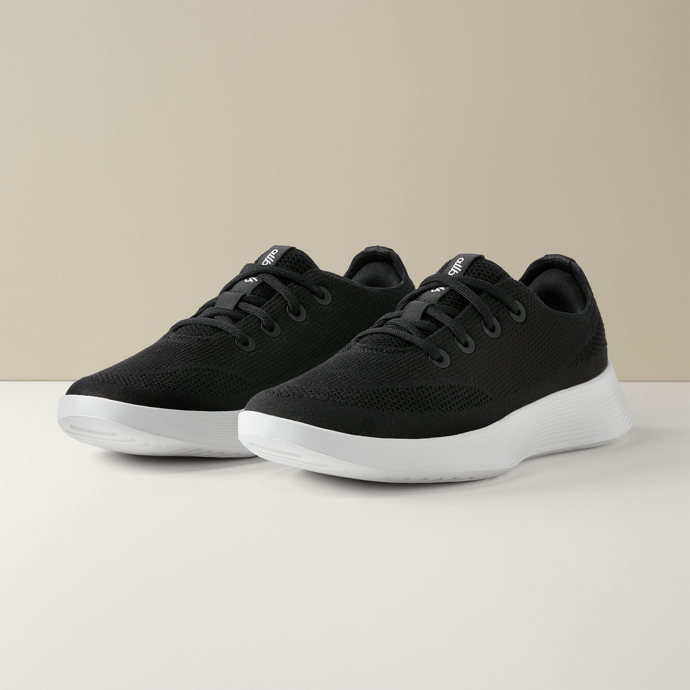 Women's Tree Runner Go - Natural Black (Blizzard) – 올버즈 | Allbirds